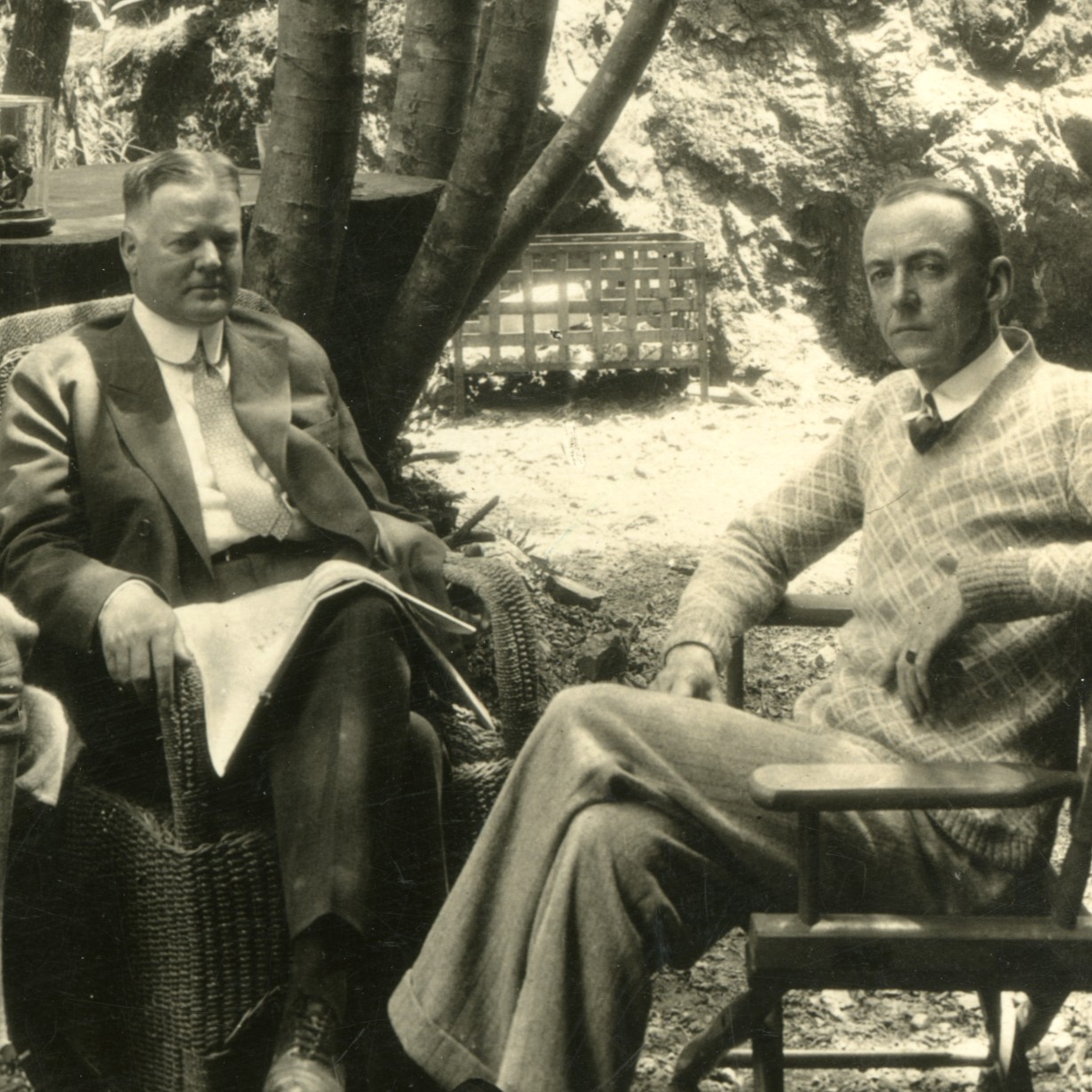 Charles K. Field and Herbert Hoover – Hoover Heads